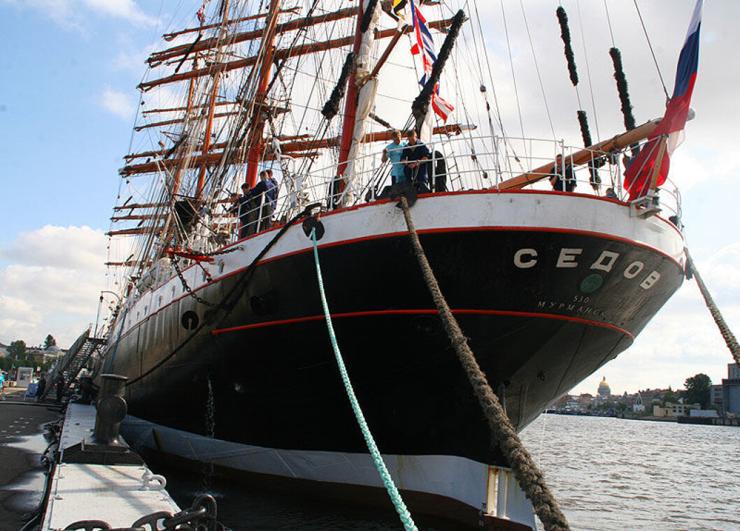 Verdens største seilskip til Norge